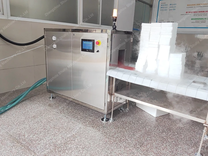 Dry Ice Block Machine for Cold Chain Dry Ice Blocks