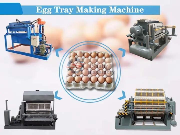 5000-7000pcs/h Egg Tray Machine for Medium-size Farm