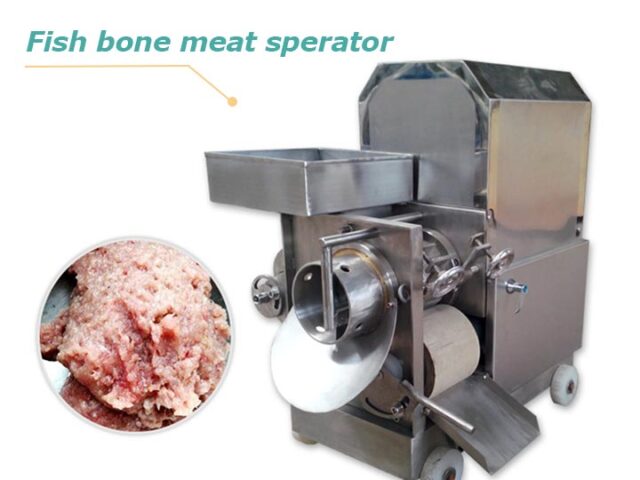 Fish bone and meat seperator machine - Shuliy Machinery