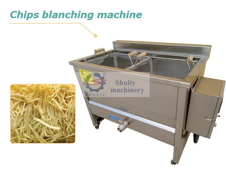 Potato blanching machine - Shuliy Machinery