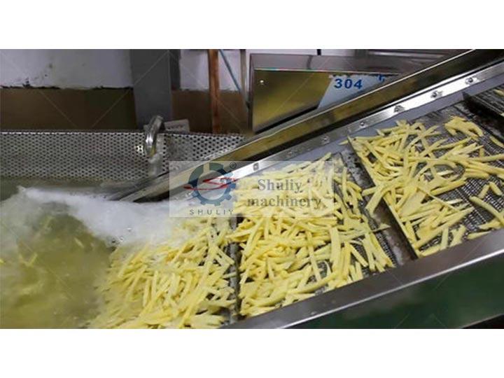 Potato blanching machine - Shuliy Machinery