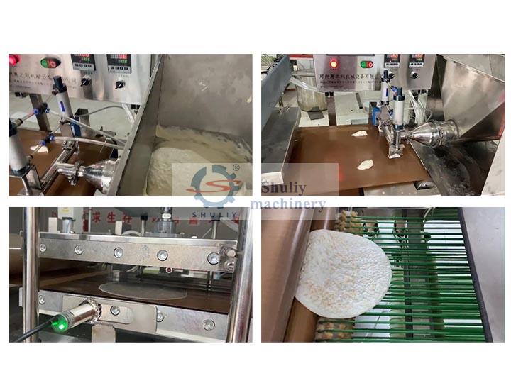 Mesin pembuat roti chapati - Mesin Shuliy