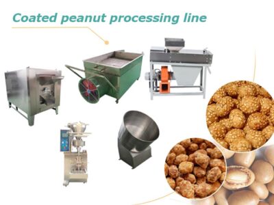 Coated peanut processing line - Shuliy Machinery