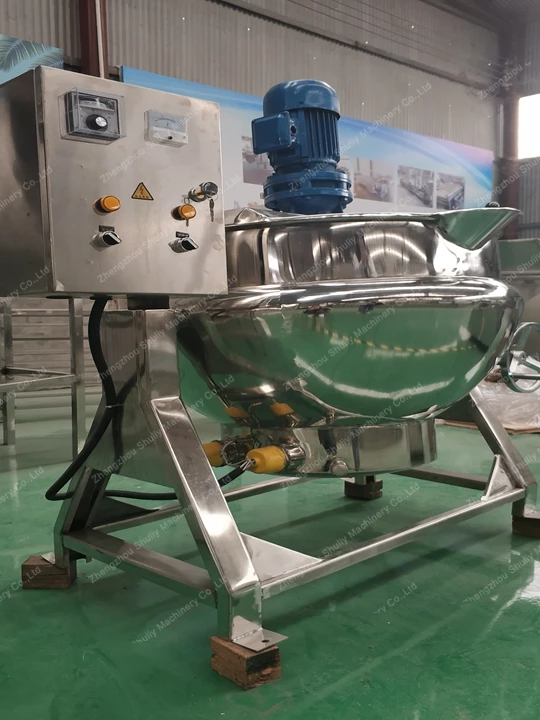 Large-volume Jacketed Cooking Kettle for Restaurants